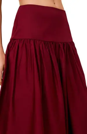 Solid & Striped Magnolia Midi Skirt