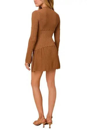 Solid & Striped Amara Ribbed Mini Dress