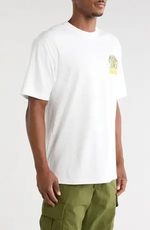 VANS Living Legend Cotton Graphic T-shirt - White