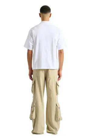 Balmain Printed Vine Polo