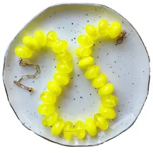 ERIN MCDERMOTT JEWELRY Limoncello Glow Necklace - Yellow