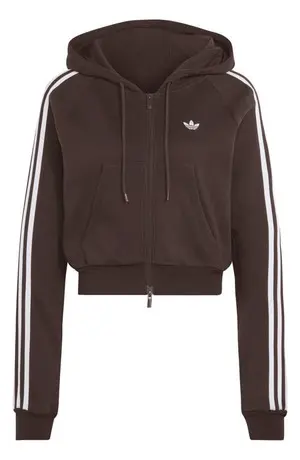ADIDAS ORIGINALS Gfx Zip Cropped Track Jacket - Auroracoffee