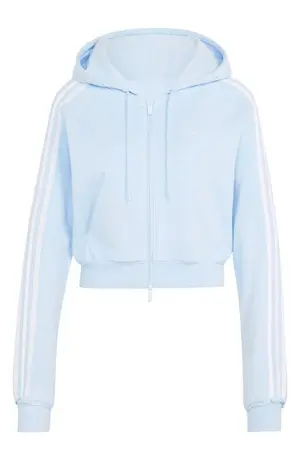 ADIDAS ORIGINALS Gfx Zip Crop Track Jacket - Crystalsky