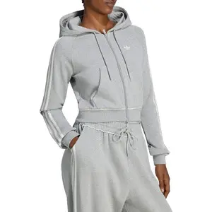 ADIDAS ORIGINALS Gfx Zip Crop Track Jacket