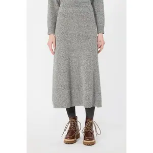 Max Mara Wool & Silk Midi Skirt