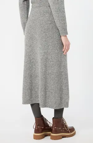 Max Mara Wool & Silk Midi Skirt