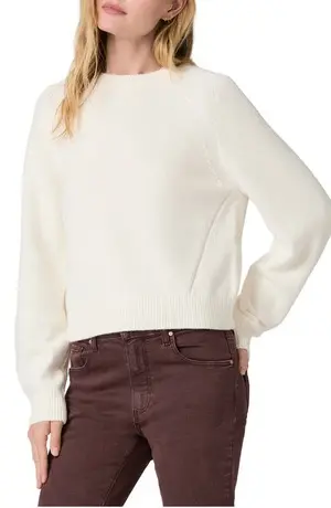 Paige Zaire Merino Wool & Organic Cotton Blend Sweater