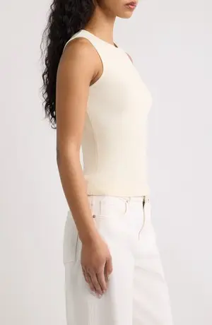Solid & Striped The Lucerne Ribbed Tank
