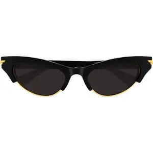 Bottega Veneta Cat Eye Sunglasses - Black