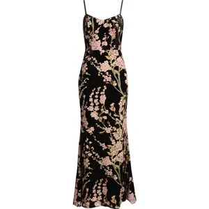 Dress The Population Giovanna Floral Mermaid Cocktail Dress