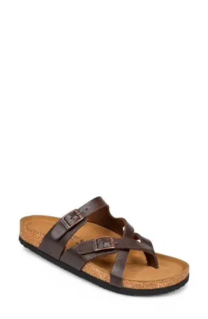 AEROTHOTIC Celestis Slide Sandal - Brown
