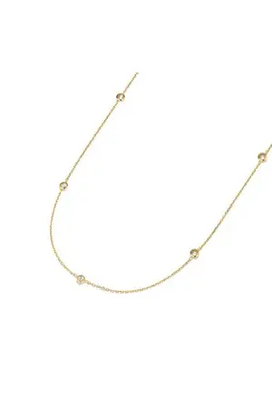 D.LOUISE D. Louise Multi Stone Chain Necklace