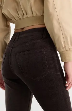Good American High Waist Bootcut Corduroy Jeans