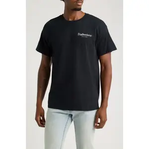 Junk Food Budweiser® Bottle Cotton Graphic T-shirt