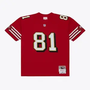 Mitchell & Ness Terrell Owens San Francisco 49ers 1996 Legacy Replica Player Jersey - Red