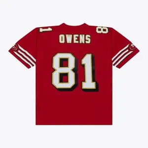 Mitchell & Ness Terrell Owens San Francisco 49ers 1996 Legacy Replica Player Jersey