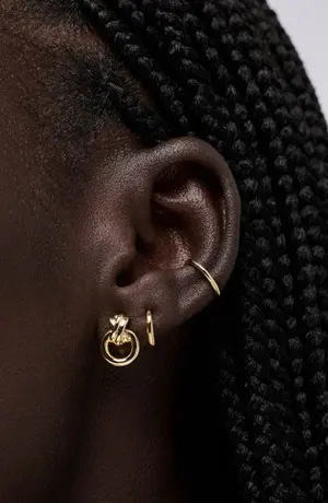 ANA LUISA Mini Remi Knot Stud Earrings