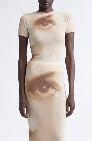 Jean Paul Gaultier Printed Tops