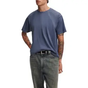 Rag & Bone Jacob Boxy Cotton T-shirt - Dpgry
