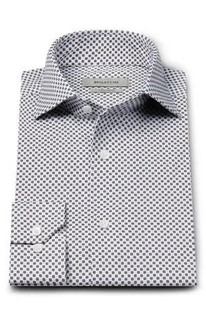 Bugatchi Devon Ooohcotton Stretch Button Up Shirt