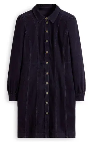 Boden Rhoda Corduroy Mini Shirt Dress