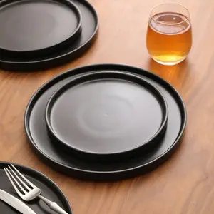 STONE + LAIN Celina Stoneware 4-piece Salad Plate Set