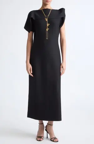 Oscar De La Renta One Shoulder Cocktail Dresses