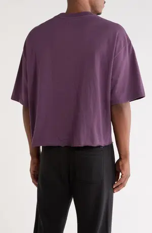 PACSUN Spookshow Cutoff Graphic T-shirt - Purple
