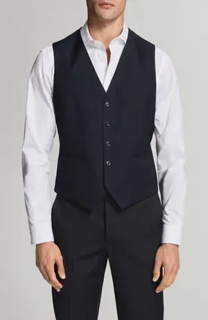 Mango Slim Fit Suit Vest