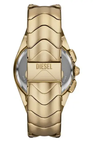 DIESEL® Mercurial Tone Tonneau Chronograph Bracelet Watch