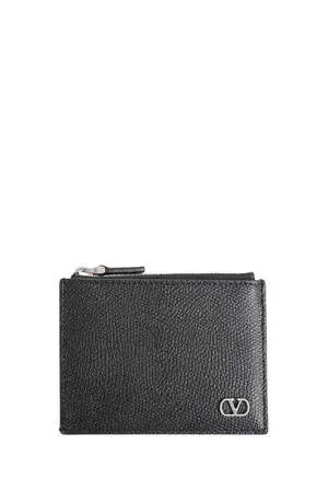 Valentino Garavani Vlogo Signature Cardholder - Black