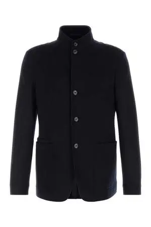 Zegna Midnight Cashmere Blazer - Blue