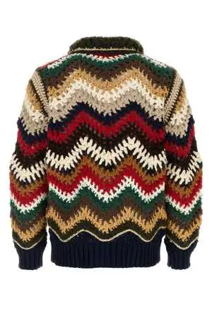 Sacai Crochet Cardigan