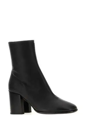 Dries Van Noten Leather Ankle Boots
