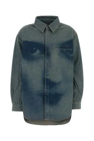 JEAN PAUL GAULTIER Printed Denim Shirt - Multicolor
