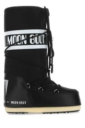 Moon Boot Nylon Icon Boots - Black