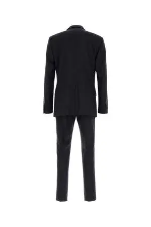 Dolce & Gabbana Midnight Stretch Wool Suit
