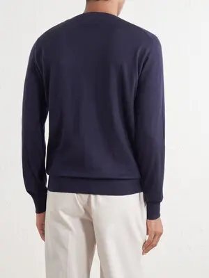 Zegna Cashmere And Silk-blend Sweater