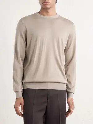 Zegna Cashmere And Silk-blend Sweater