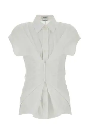 Alexander McQueen Poplin Shirt - White