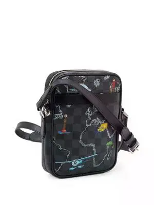 LOUIS VUITTON 2019 Renaissance Map Danube Shoulder Bag