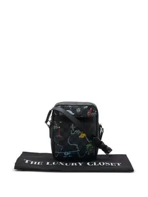 LOUIS VUITTON 2019 Renaissance Map Danube Shoulder Bag