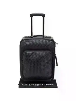 Bottega Veneta Intrecciato Leather Luggage Bag