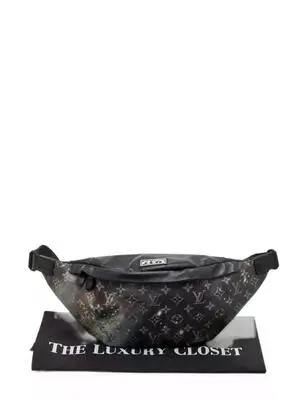 LOUIS VUITTON 2018 Bumbag Galaxy Discovery Belt Bag - Black