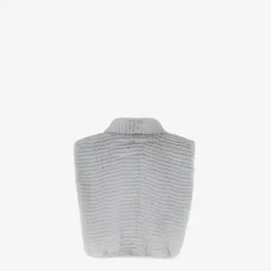 Fendi Cropped Gilet In Mink