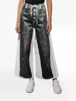 MAISON MARGIELA Trompe L'oeil Wide-leg Jeans
