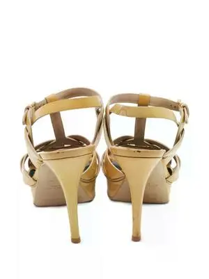 Saint Laurent Tribute Open-toe Sandals - Neutrals
