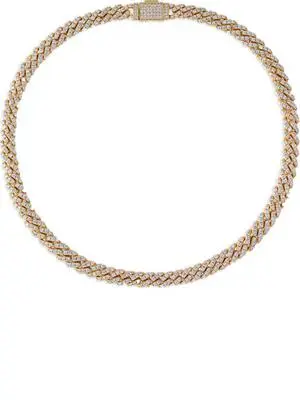 CRYSTAL HAZE Classic Embellished Necklace - Gold