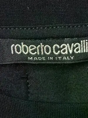 Roberto Cavalli Logo-embroidered T-shirt