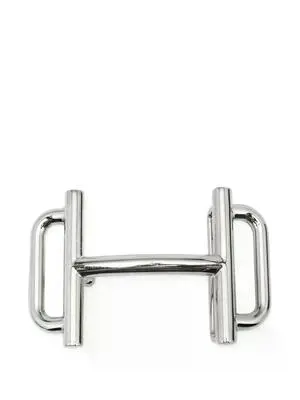 Hermès H-motif Belt Buckle - Silver